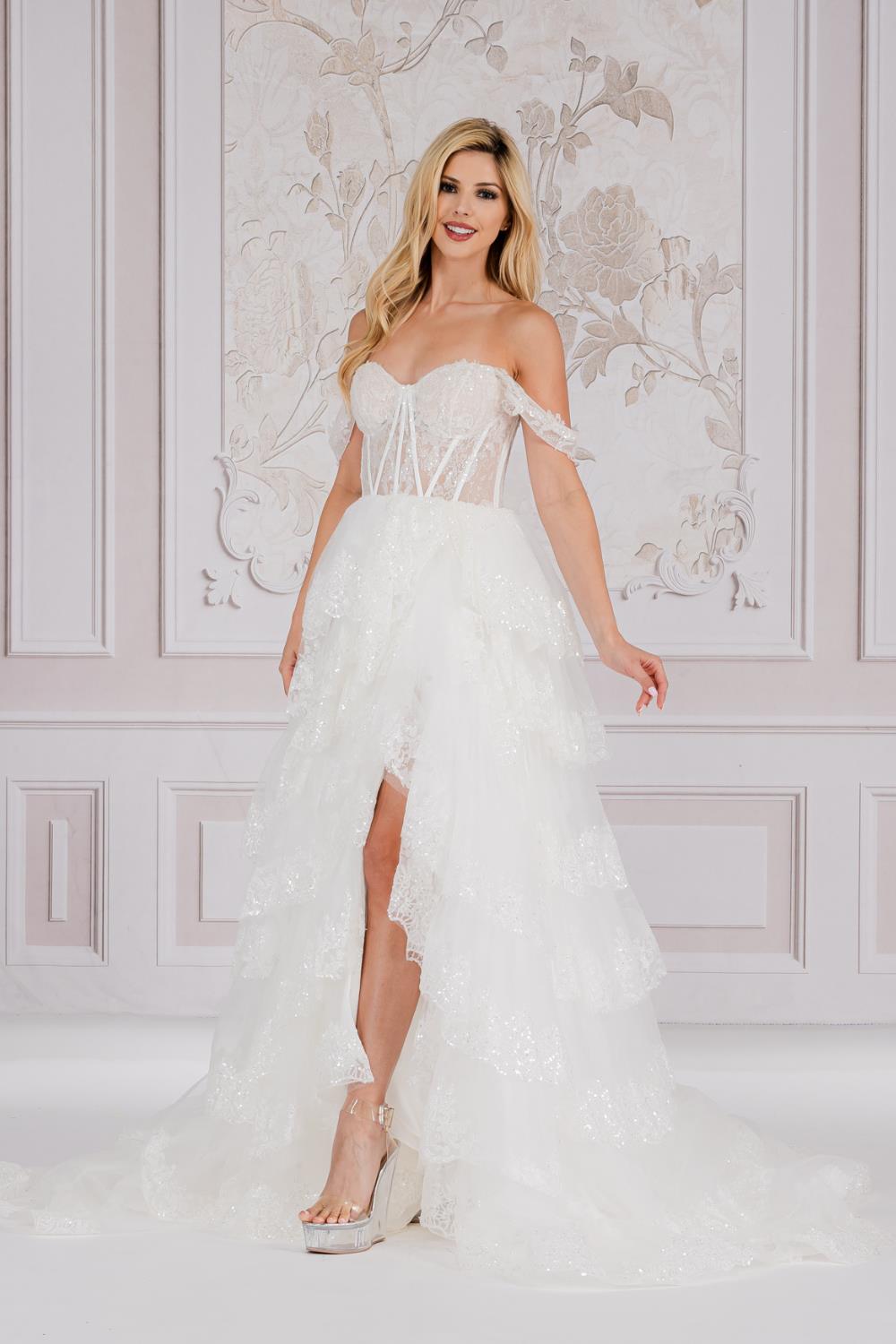 Amelia - Tm1012-Off White – riyadhdress